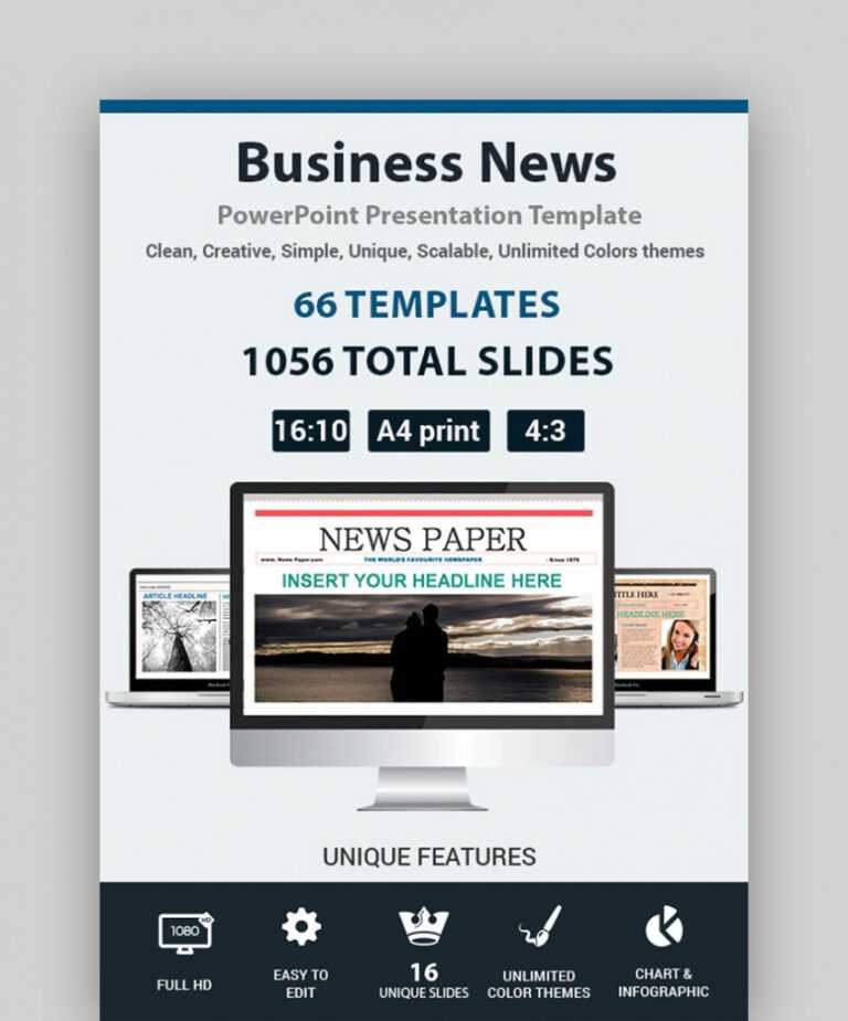20 Best Free News & Newspaper Powerpoint Templates (Ppt With Regard To ...