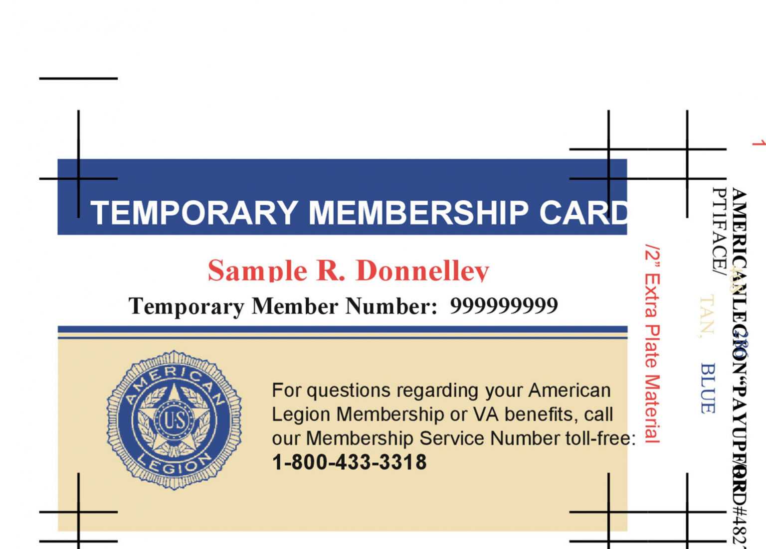 25 Cool Membership Card Templates & Designs (Ms Word) ᐅ within Template ...
