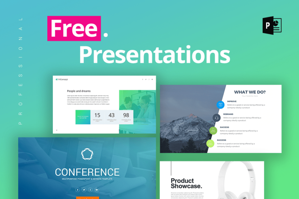 25 Free Professional Ppt Templates For Project Presentations regarding ...