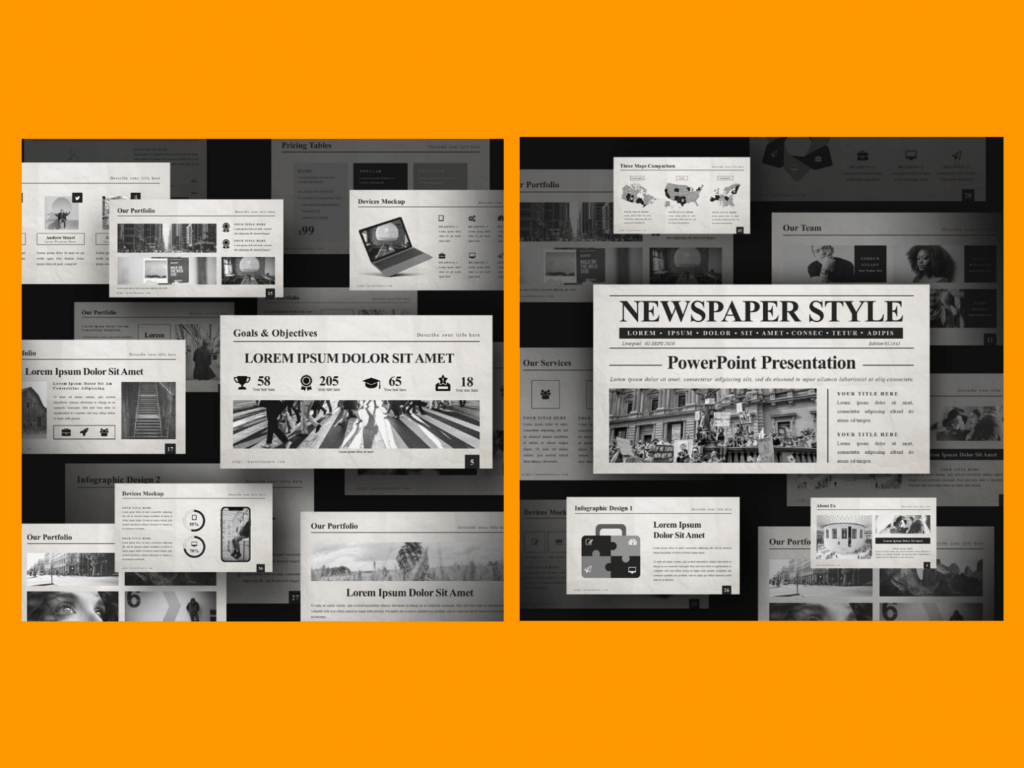 50 Slides Newspaper Templates Powerpoint 2020 + Bonus throughout ...