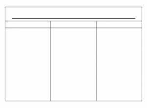 6 Best 3 Column Chart Printable Templates – Printablee within 3 Column ...