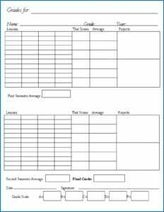 Soccer Report Card Template – Creative Inspirational Template Examples