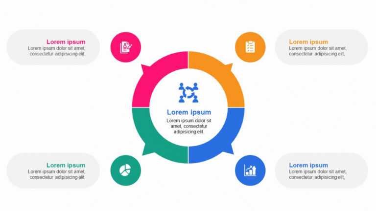 Communication Circular Diagram&Charts – Free Google Slides throughout ...