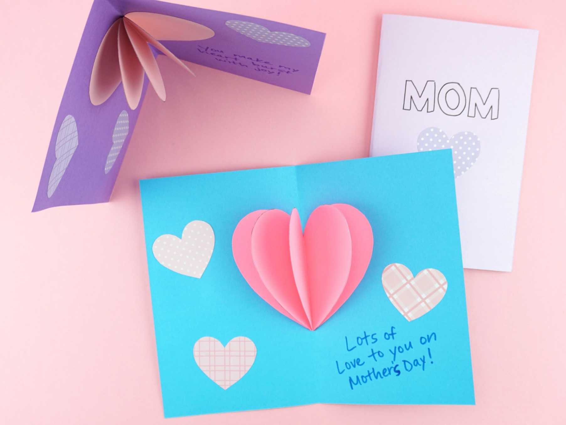 Pop Out Heart Card Template Creative Inspirational Template Examples Pop Out Heart Card Template Creative Inspirational Template Examples