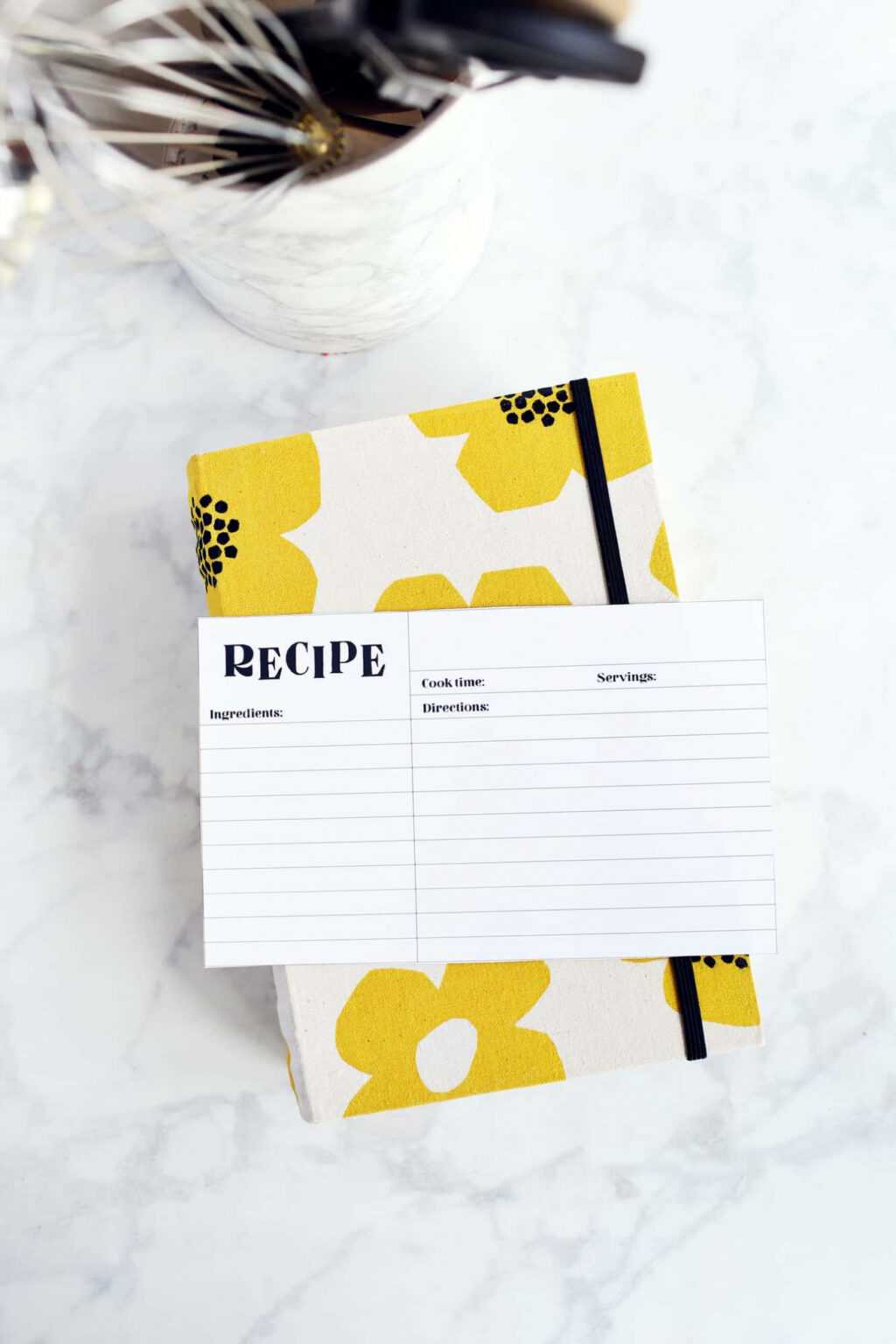 Diy Recipe Card Box + Printable Templates! – A Beautiful Mess inside ...