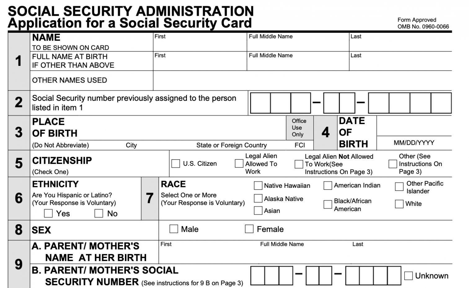 Social Security Card Template Pdf Creative Inspirational Template 