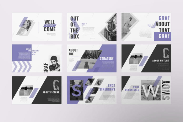 Graf Business Powerpoint throughout Raf Powerpoint Template – Creative ...