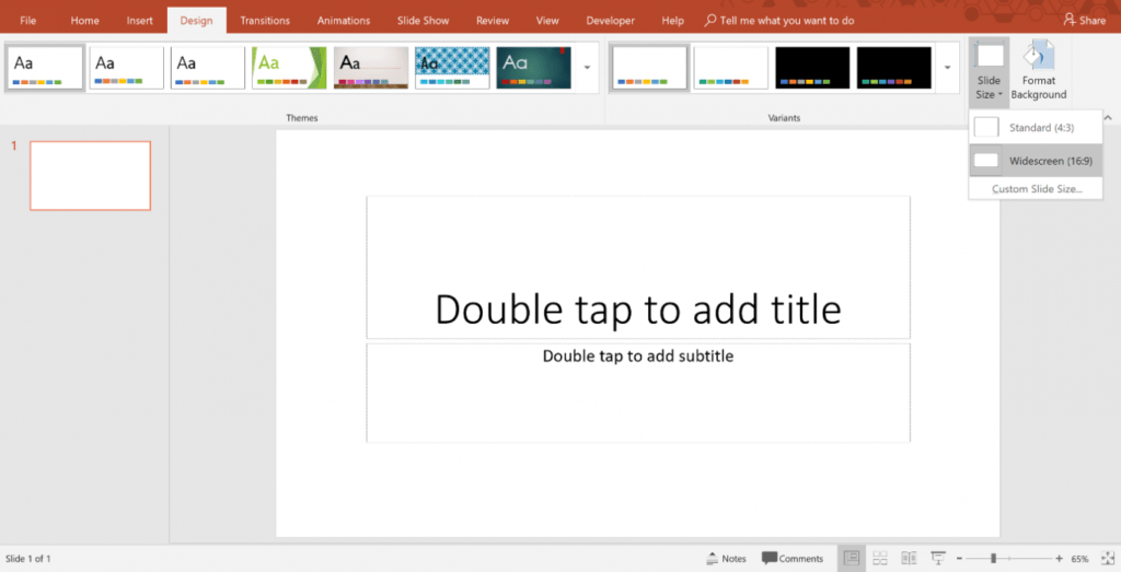 How To Change The Size And Dimensions Of Your Powerpoint Slides ...