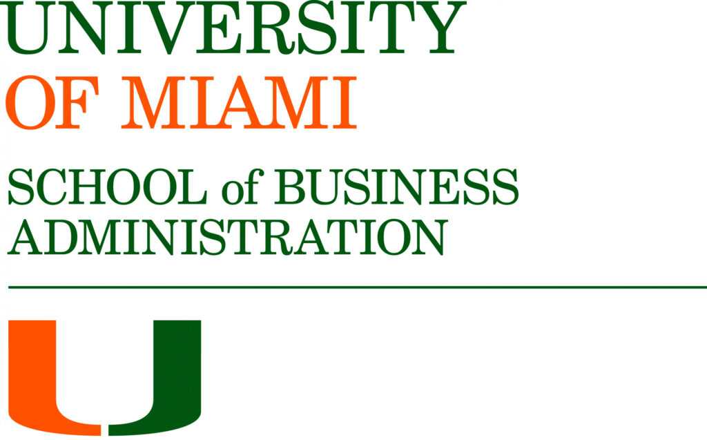 Logos And Templates : University Of Miami School Of Business with ...