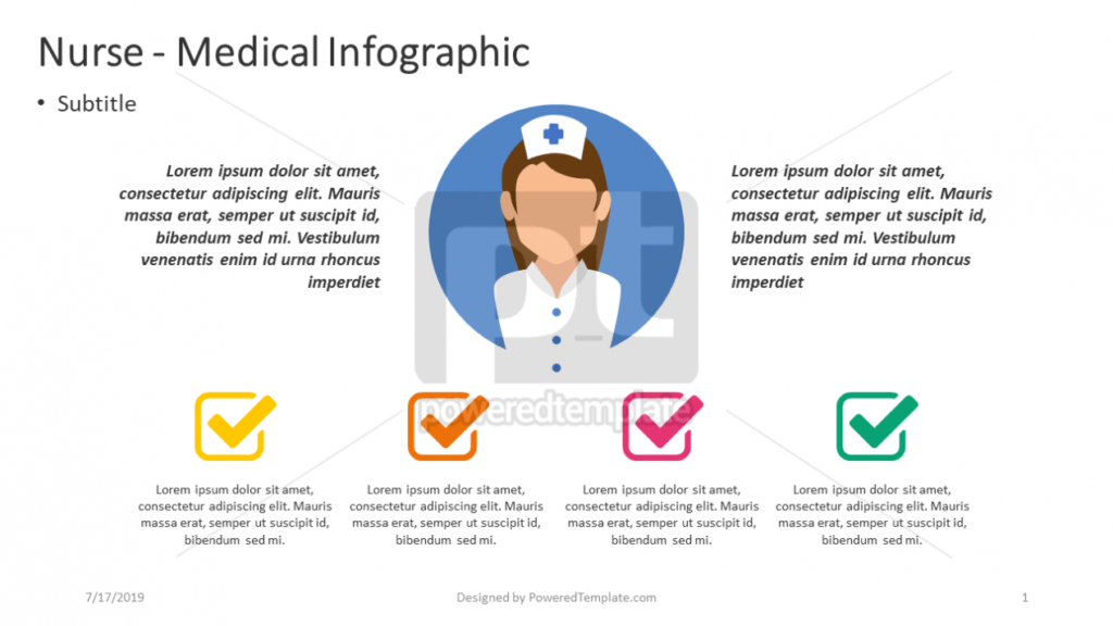 Nurse – Medical Infographic – Presentation Template For inside Free ...