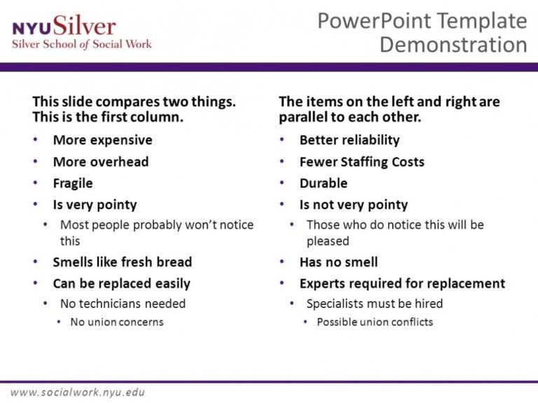 Powerpoint Template Demonstration Dr. John Smith Nyu Silver with Nyu ...