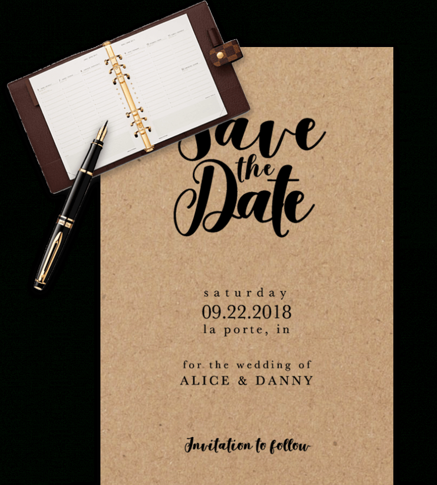 Save The Date Powerpoint Template Creative Inspirational Template 