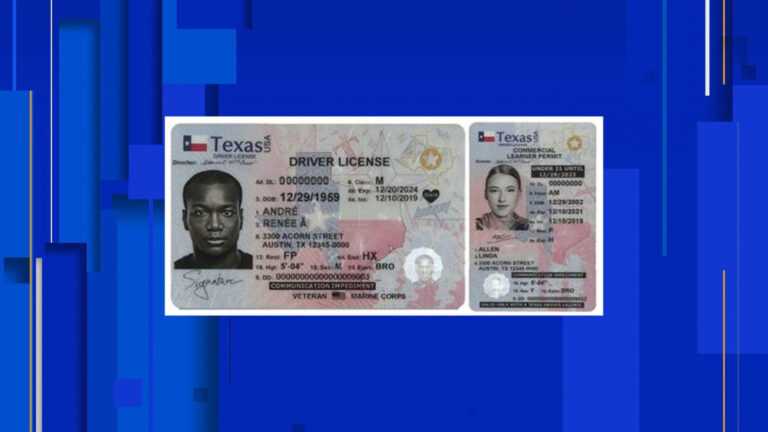 Texas Rolls Out New Driver'S License, Id Card Design With Texas Id Card ...