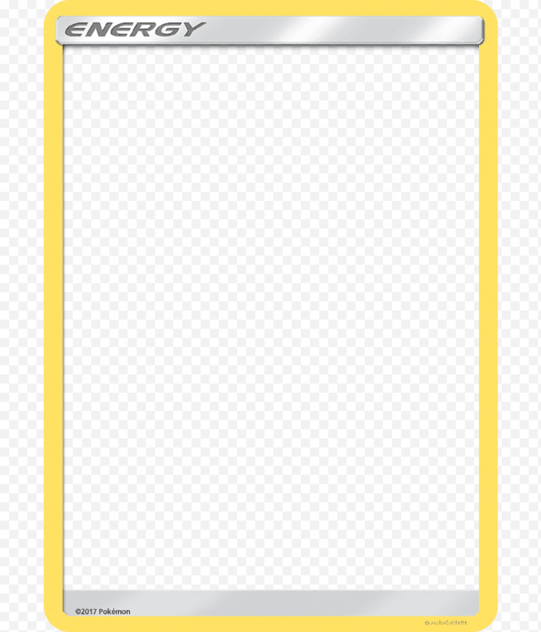 Xy Blanks, Basic, Fire, Pokemon Card Template Png | Klipartz regarding ...